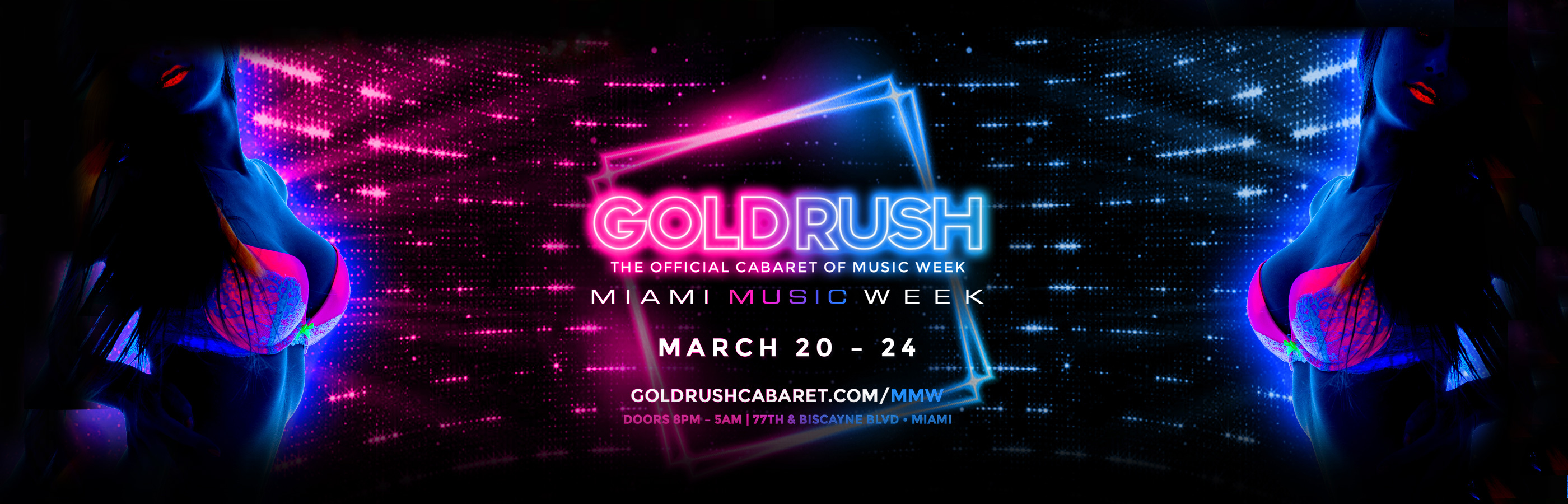 Best MMW Parties in Miami | Gold Rush Cabaret